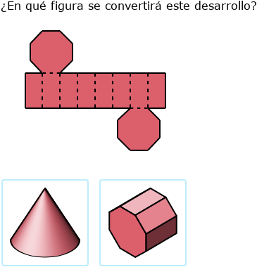 IXL - Desarrollos de figuras tridimensionales (Ejercicios de ...