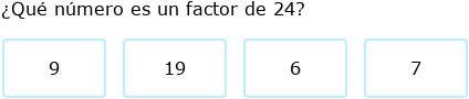 IXL - Identificar los factores de un número (Ejercicios de matemáticas ...