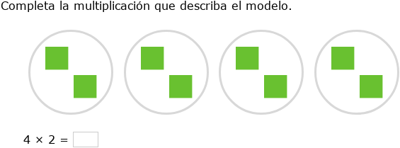 IXL - Multiplicaciones sobre grupos iguales (Ejercicios de matemáticas ...