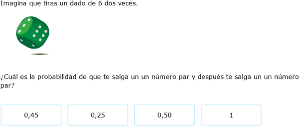 IXL - Hallar la probabilidad de sucesos compuestos (Ejercicios de ...