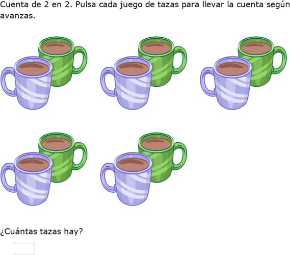 IXL - Aprender a contar de dos en dos (Ejercicios de matemáticas de ...