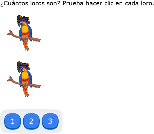 IXL - Aprender a contar hasta 3 (Ejercicios de matemáticas de Preescolar)