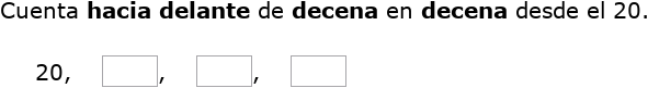 IXL - Contar según patrones (Ejercicios de matemáticas de 1.ᵉʳ grado)