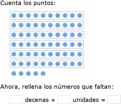 IXL - Contar decenas y unidades: hasta 100 (Ejercicios de matemáticas ...