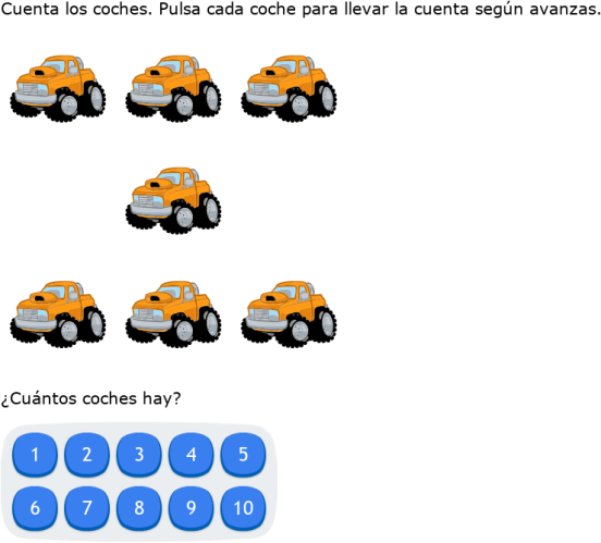IXL - Aprender a contar hasta 10 (Ejercicios de matemáticas de Preescolar)