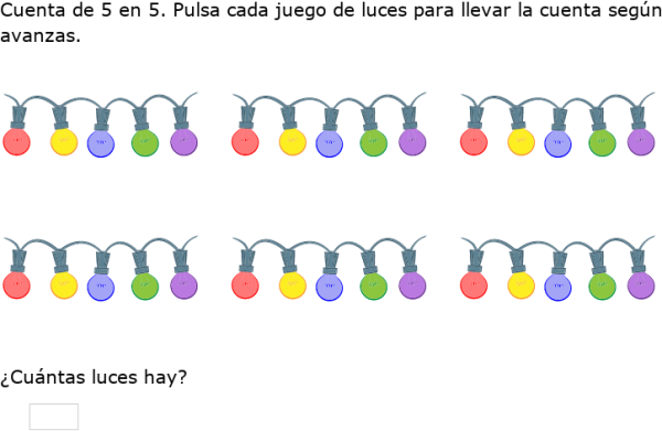 IXL - Aprender a contar de cinco en cinco (Ejercicios de matemáticas de ...