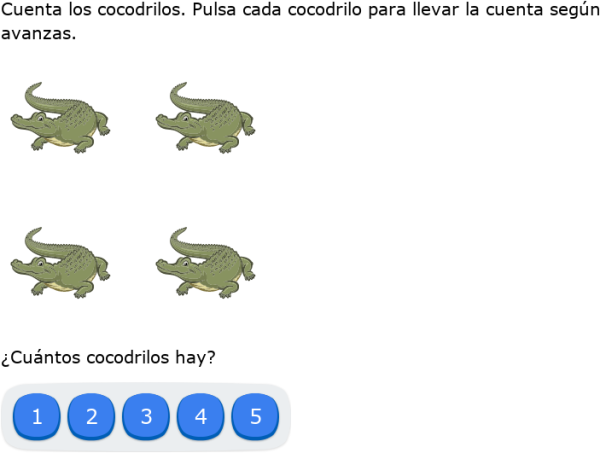 IXL - Aprender a contar hasta 5 (Ejercicios de matemáticas de Preescolar)