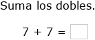 IXL - Sumar los dobles (Ejercicios de matemáticas de 3.ᵉʳ grado)